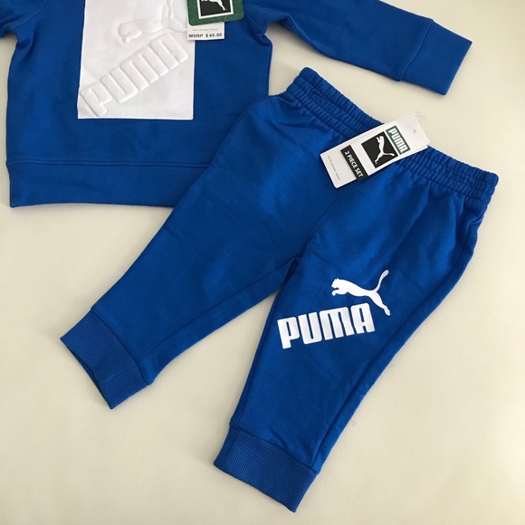 Puma | Matching Sets | Puma Baby Boy Cute Blue Warm Outfit 09 | Poshmark